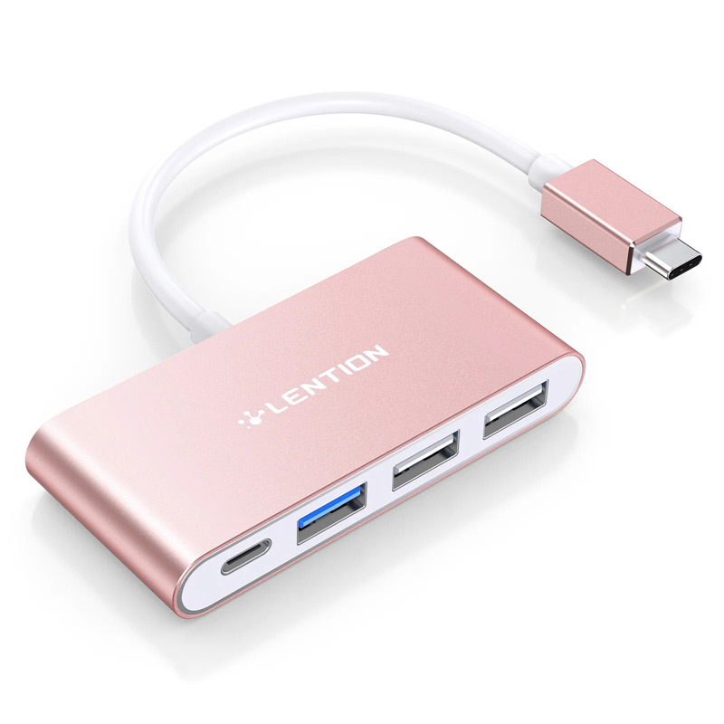 هاب 4 پورت C13 USB C | هاب 4 پورت اپل |هاب با سرعت بالا |هاب USB 3.0